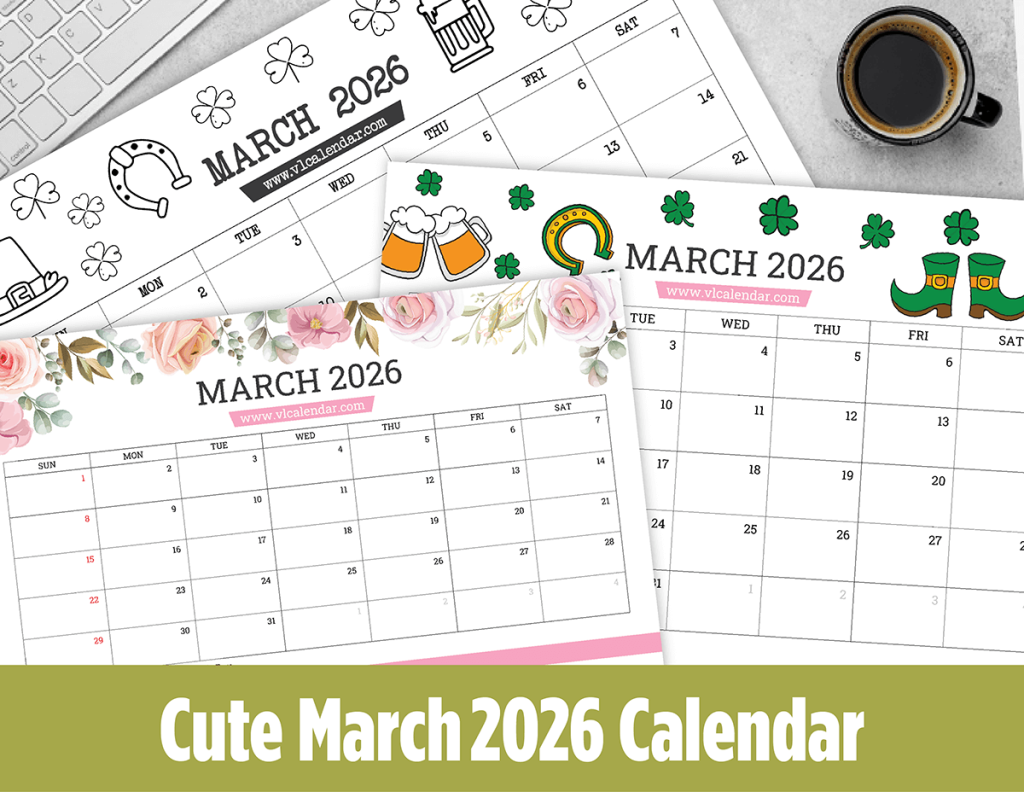 March 2026 Calendar: DST & Spring Guide